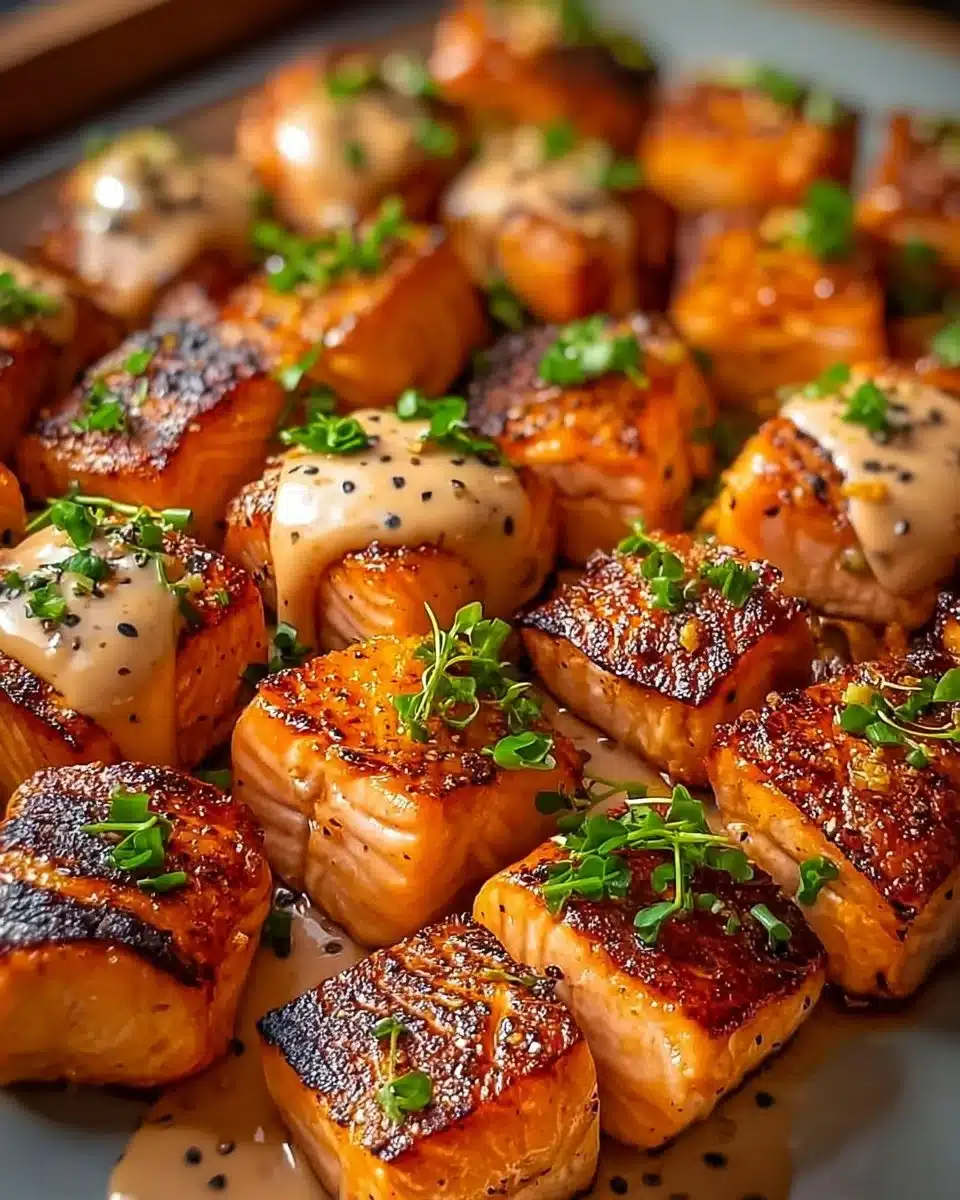 Easy Bang Bang Salmon Bites in 32 min